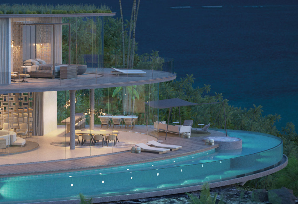 Island Resort — pacific ocean