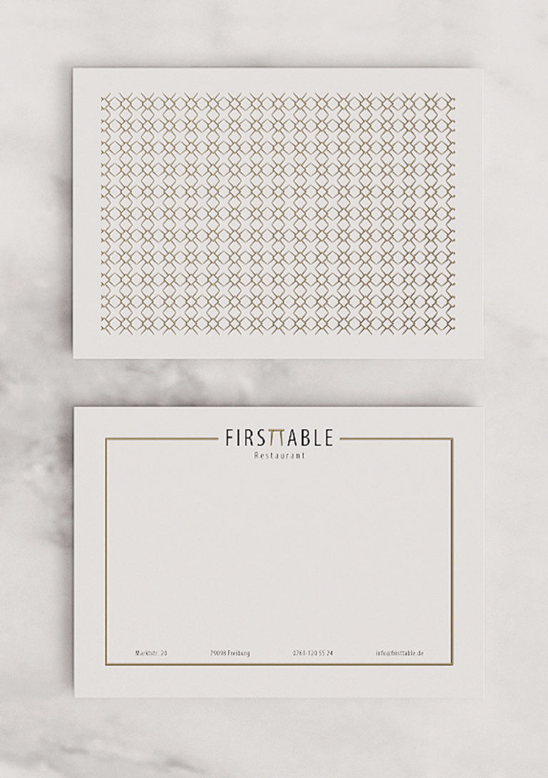 First Table — Restaurant, DE – KITZIG INTERIOR DESIGN GmbH