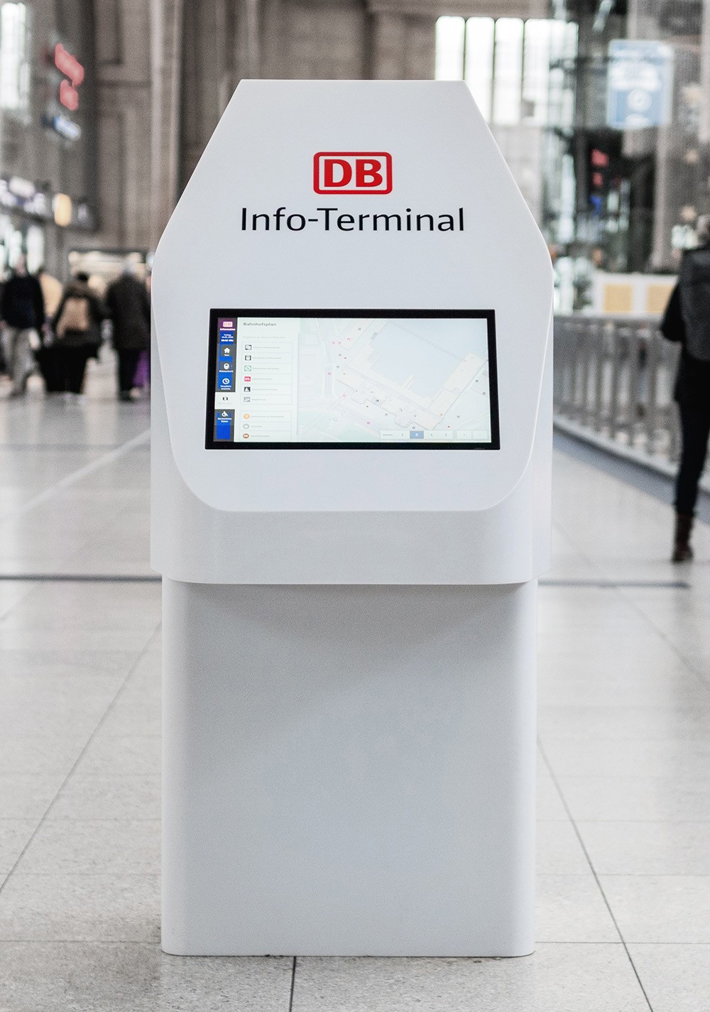 Deutsche Bahn Informationsschalter der Zukunft