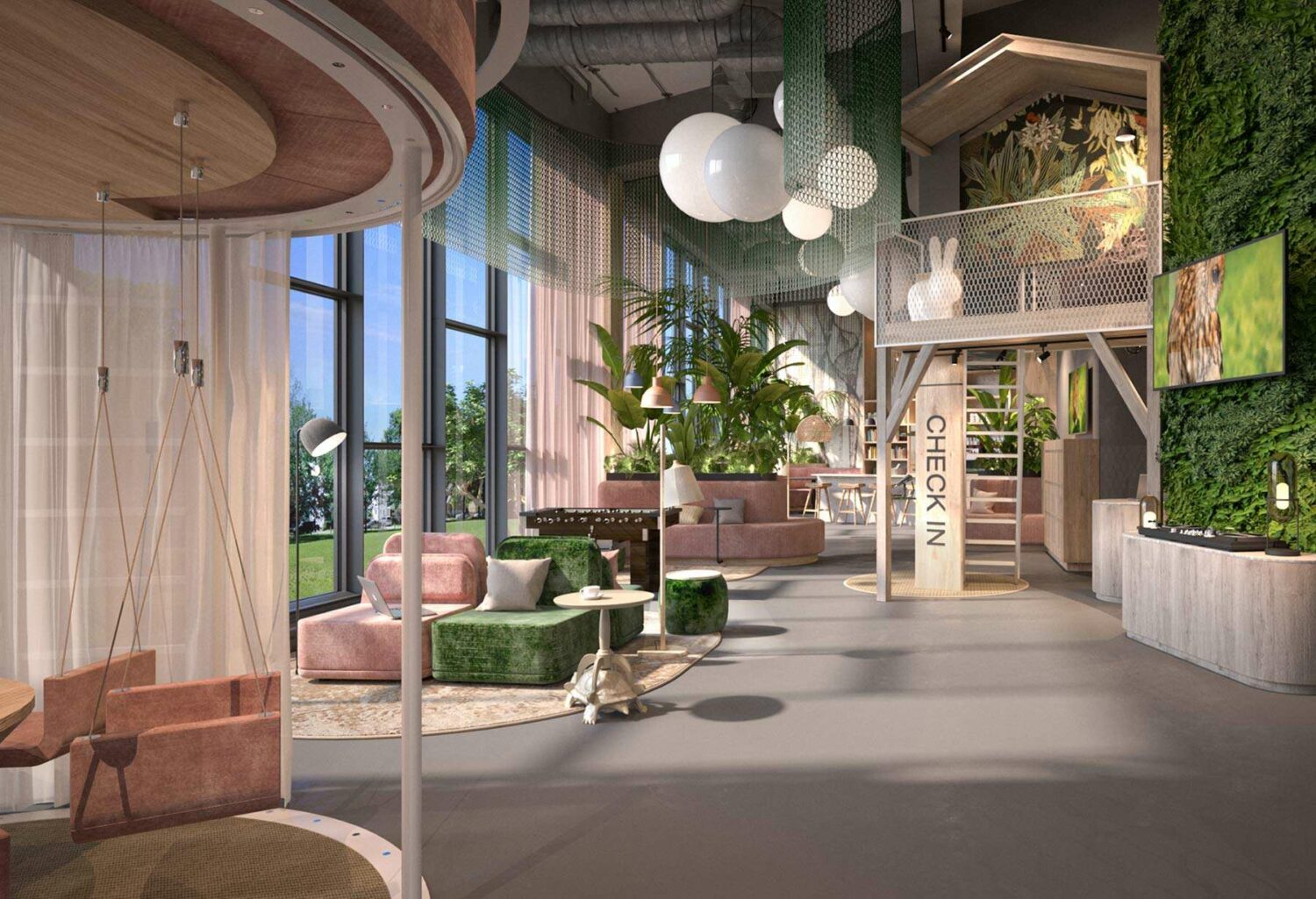 Cocoon Hotel — München, DE – KITZIG INTERIOR DESIGN GmbH