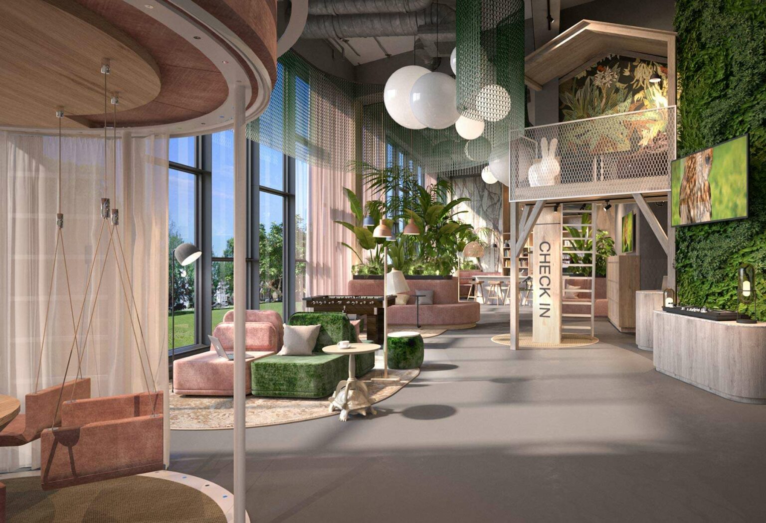 Cocoon Hotel — München, DE – KITZIG INTERIOR DESIGN GmbH