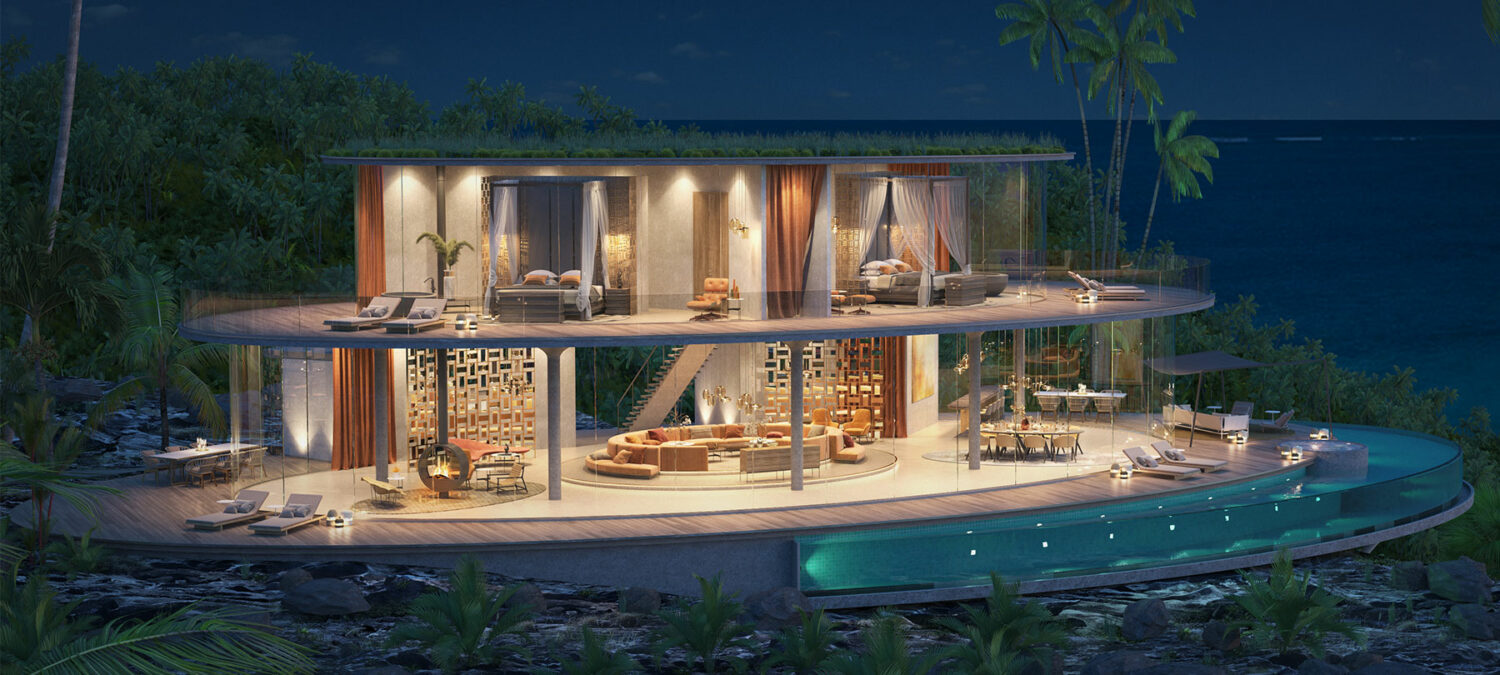 Island Resort — pacific ocean