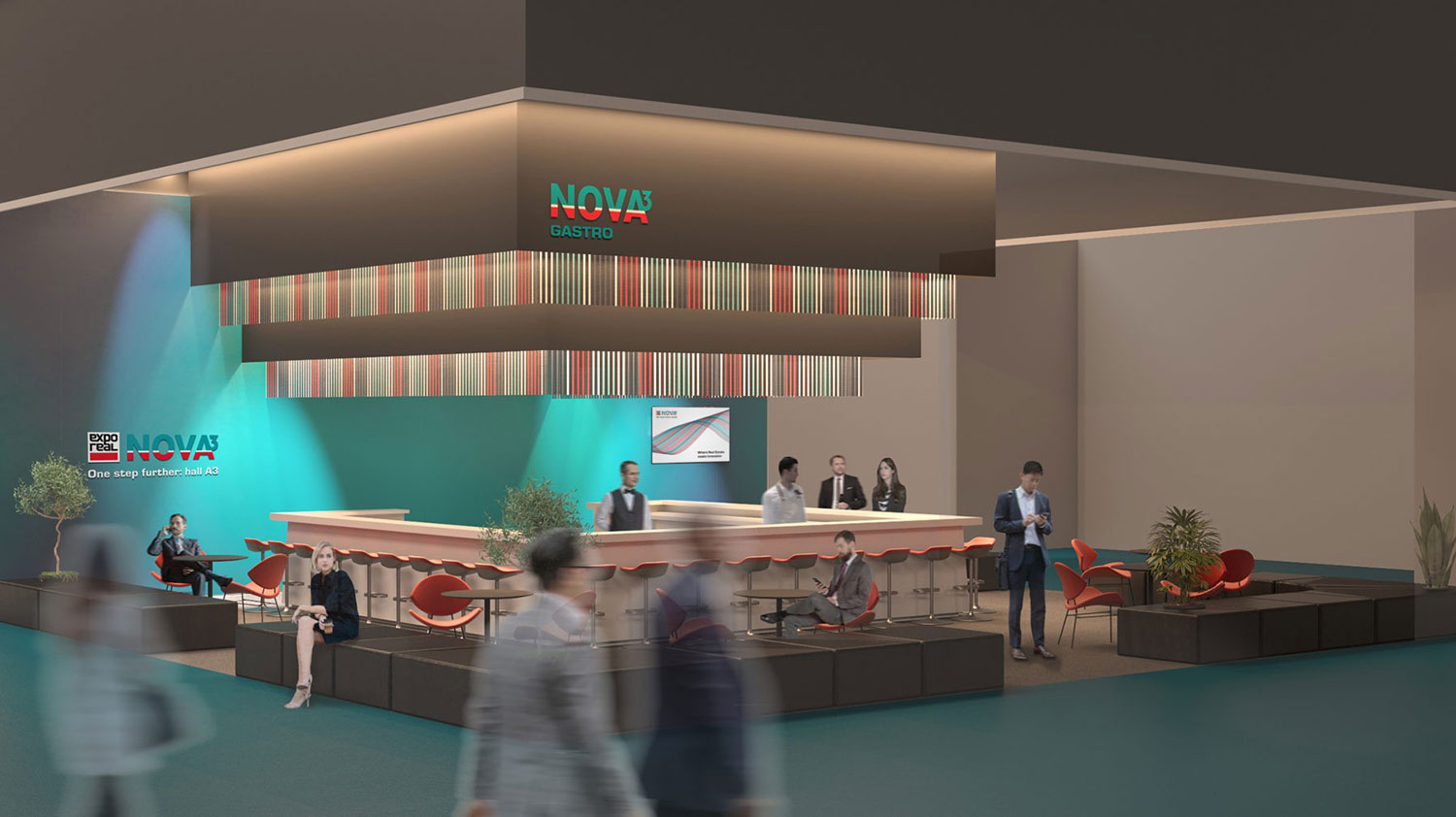 Corporate Design für EXPO REAL 2019 – KITZIG INTERIOR DESIGN GmbH